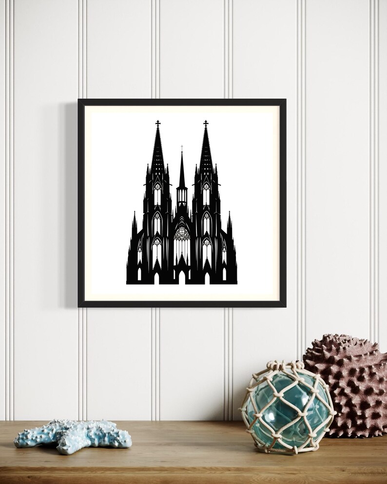 Kölner Dom Grafik - PNG + SVG - Etsy.de