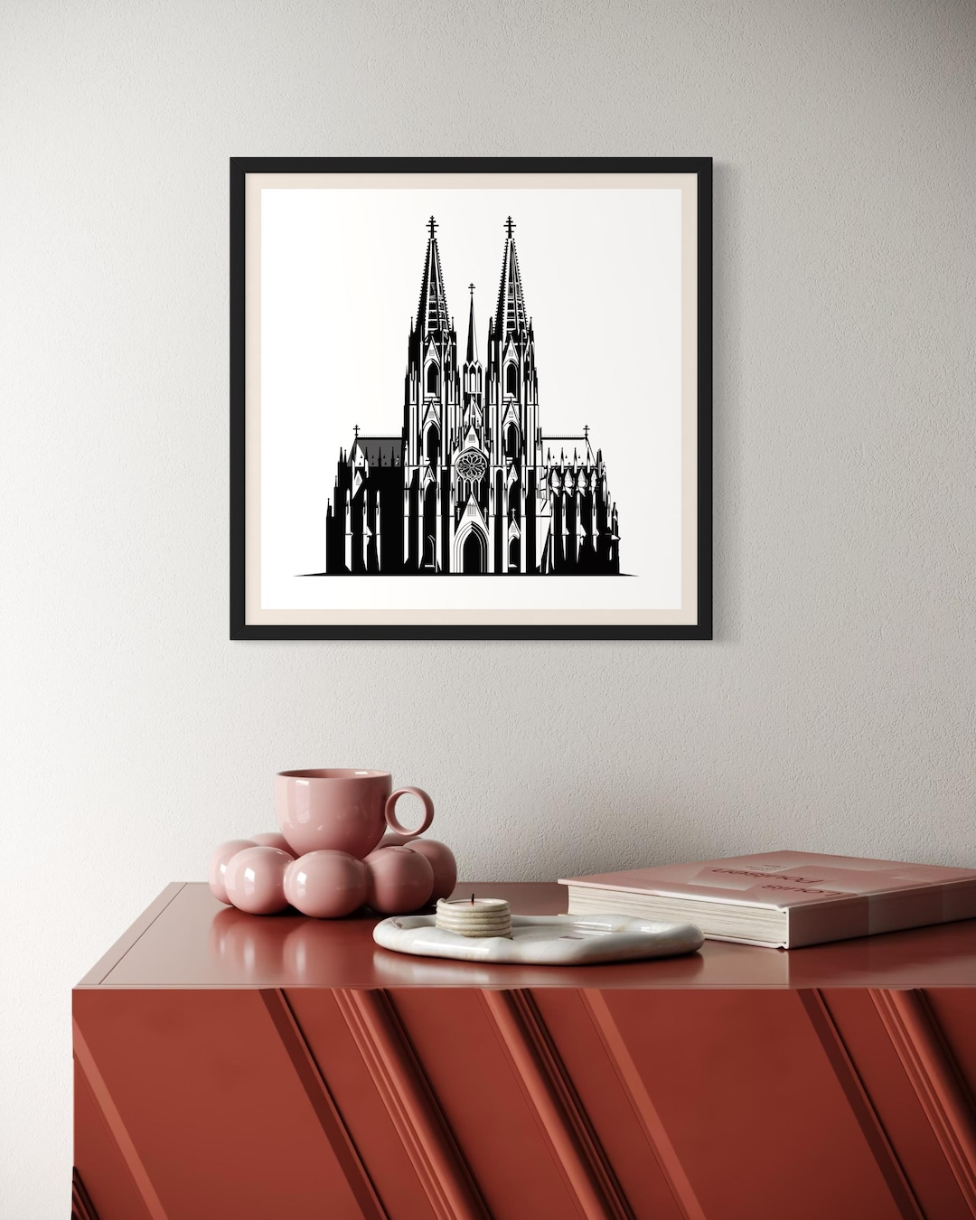 Cologne Cathedral Graphic Details PNG SVG (without Background) - Etsy