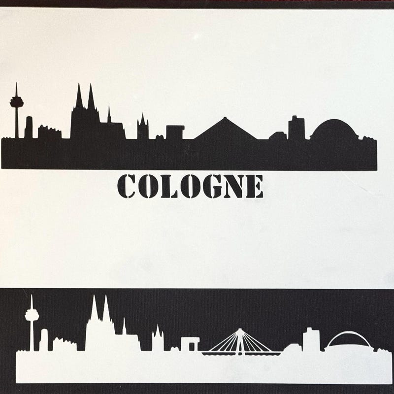 Köln dom silhouette - Etsy Nederland