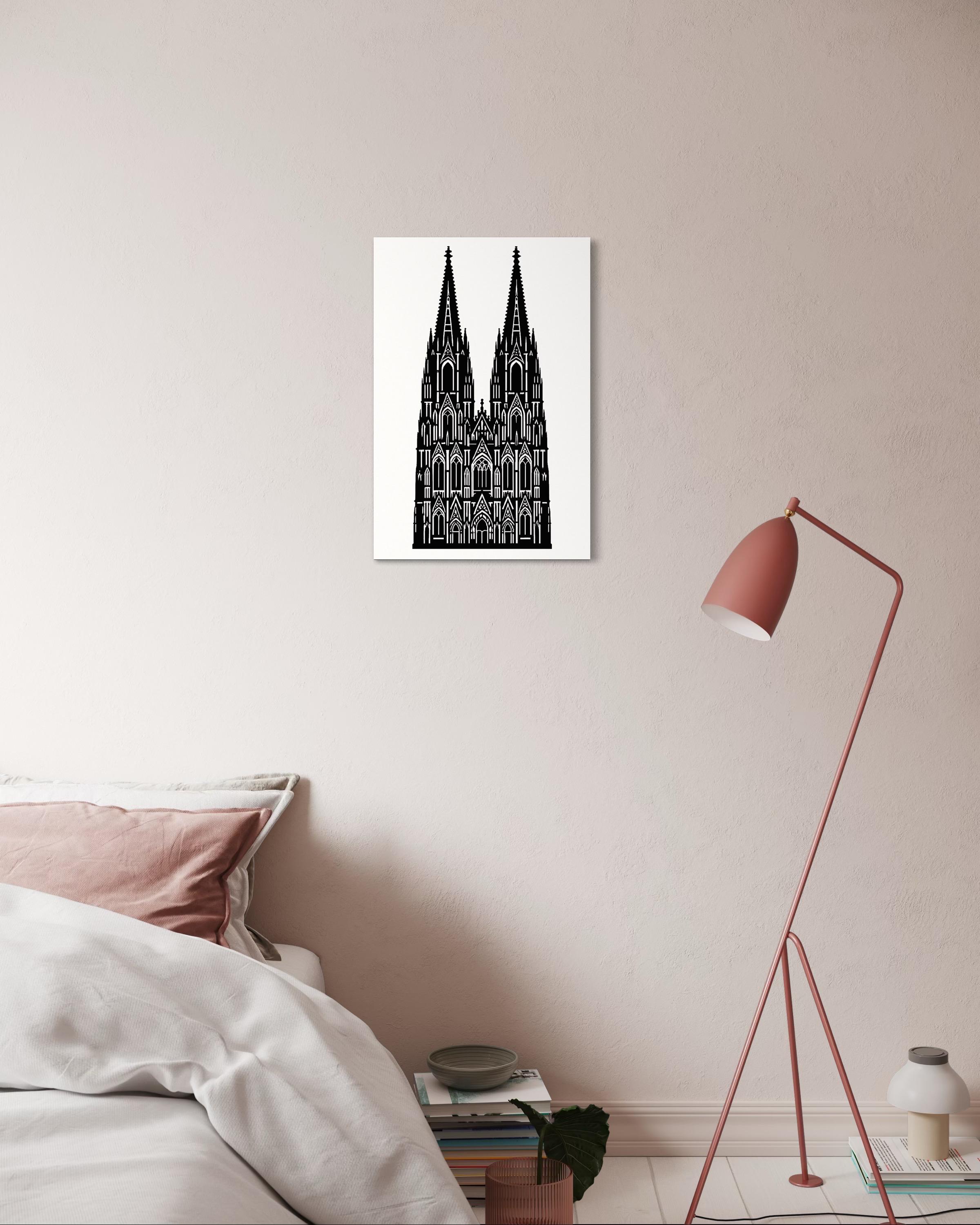 Cologne Cathedral SVG PNG – Stencil Design for Laser Engraving ...