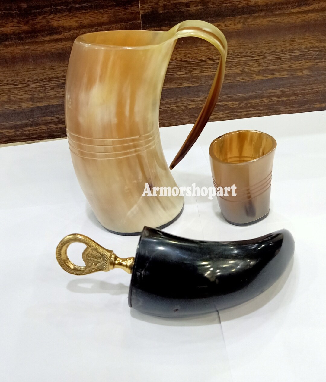 Viking Drinking Horn Glass Hand Made Drinking Horn Set of 3 - Etsy
