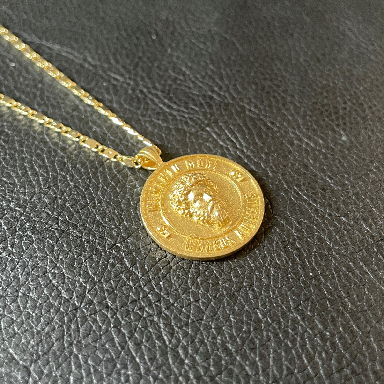 The Wisdom of Marcus Aurelius: Memento Mori Ancient Coin Necklace - Etsy