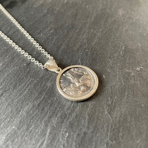 Marcus Aurelius Silver Coin Necklace - Etsy