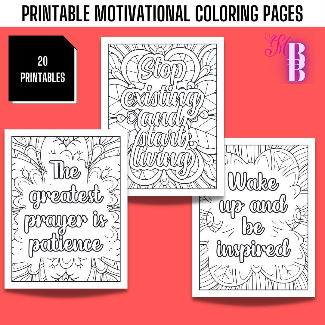 20 Adult Motivational Coloring Pages, Coloring Pages, Entrepreneur ...