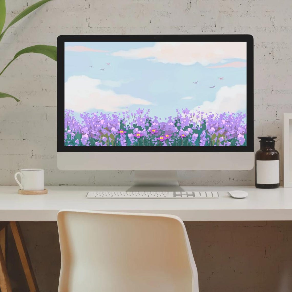 Flower Desktop Wallpaper - Etsy