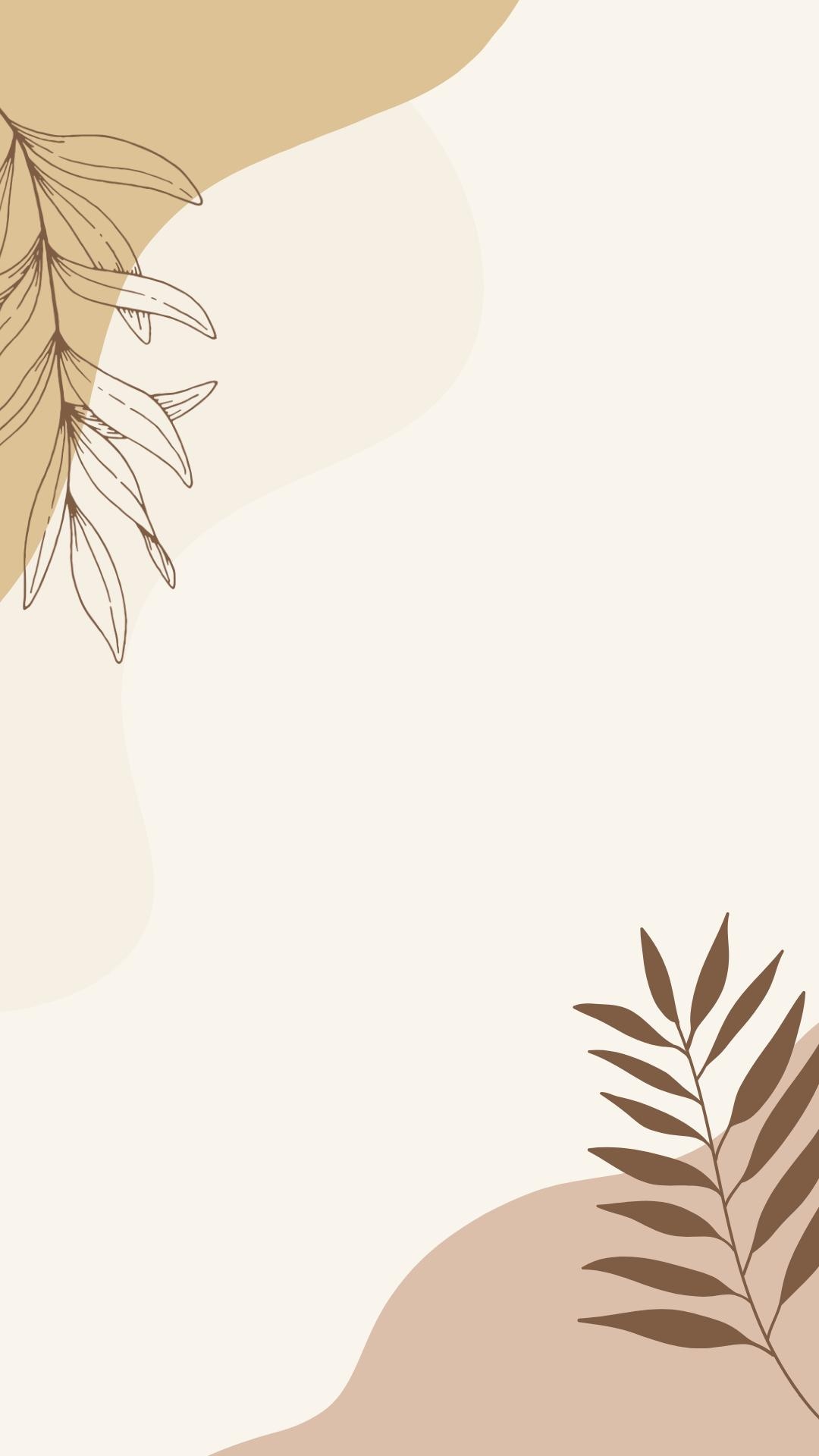 Brown Phone Wallpaper, Minimal - Etsy