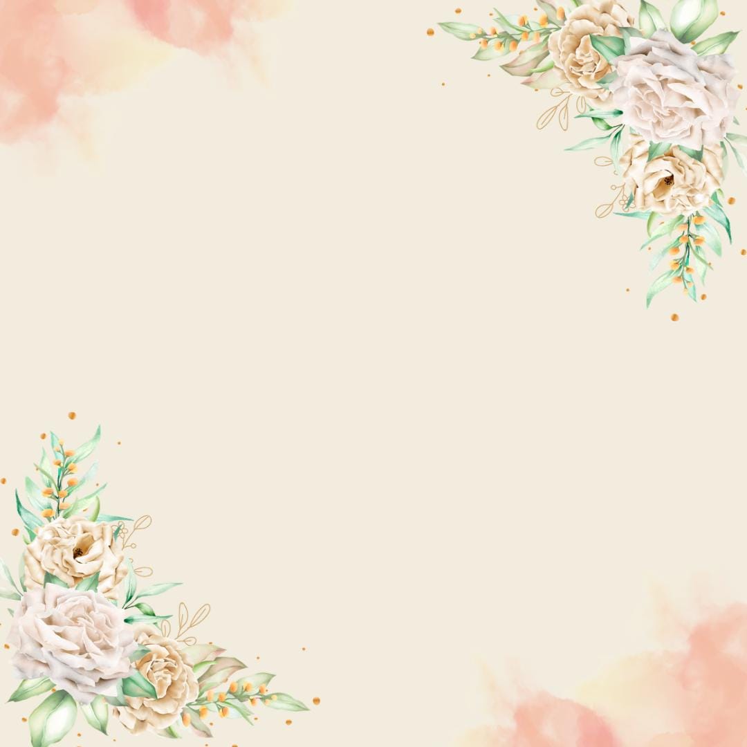 Instagram Post With Flower and Space to Write on It - Etsy