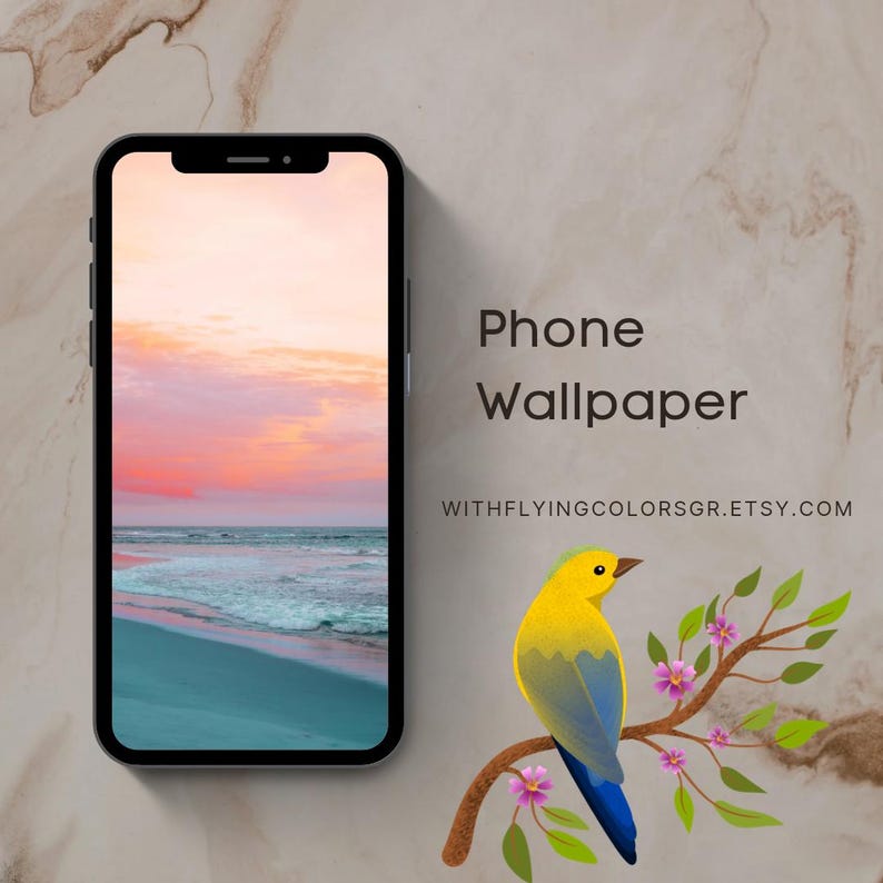 Painting Phone Wallpaper - Etsy