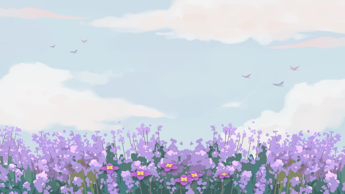Flower Desktop Wallpaper - Etsy