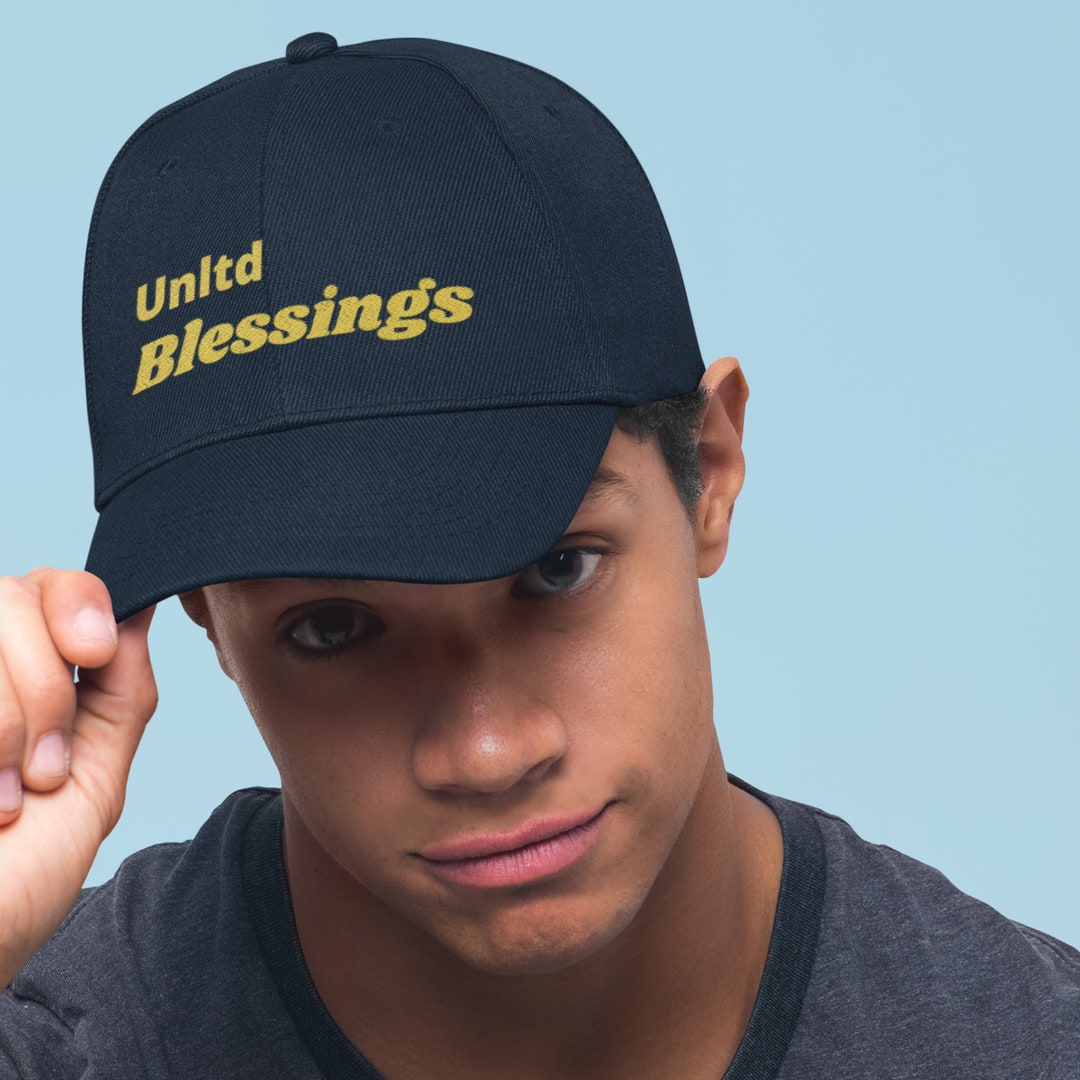 Embroidered Hat, Unlimited Blessings Cap, Inspirational Gift Idea for ...