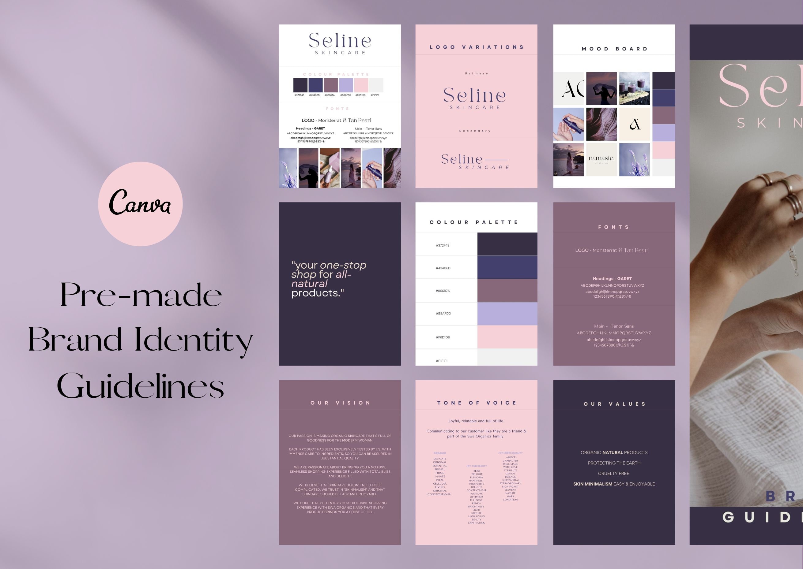 Brand Identity Guidelines Template: Pre-made Branding - Etsy Ireland