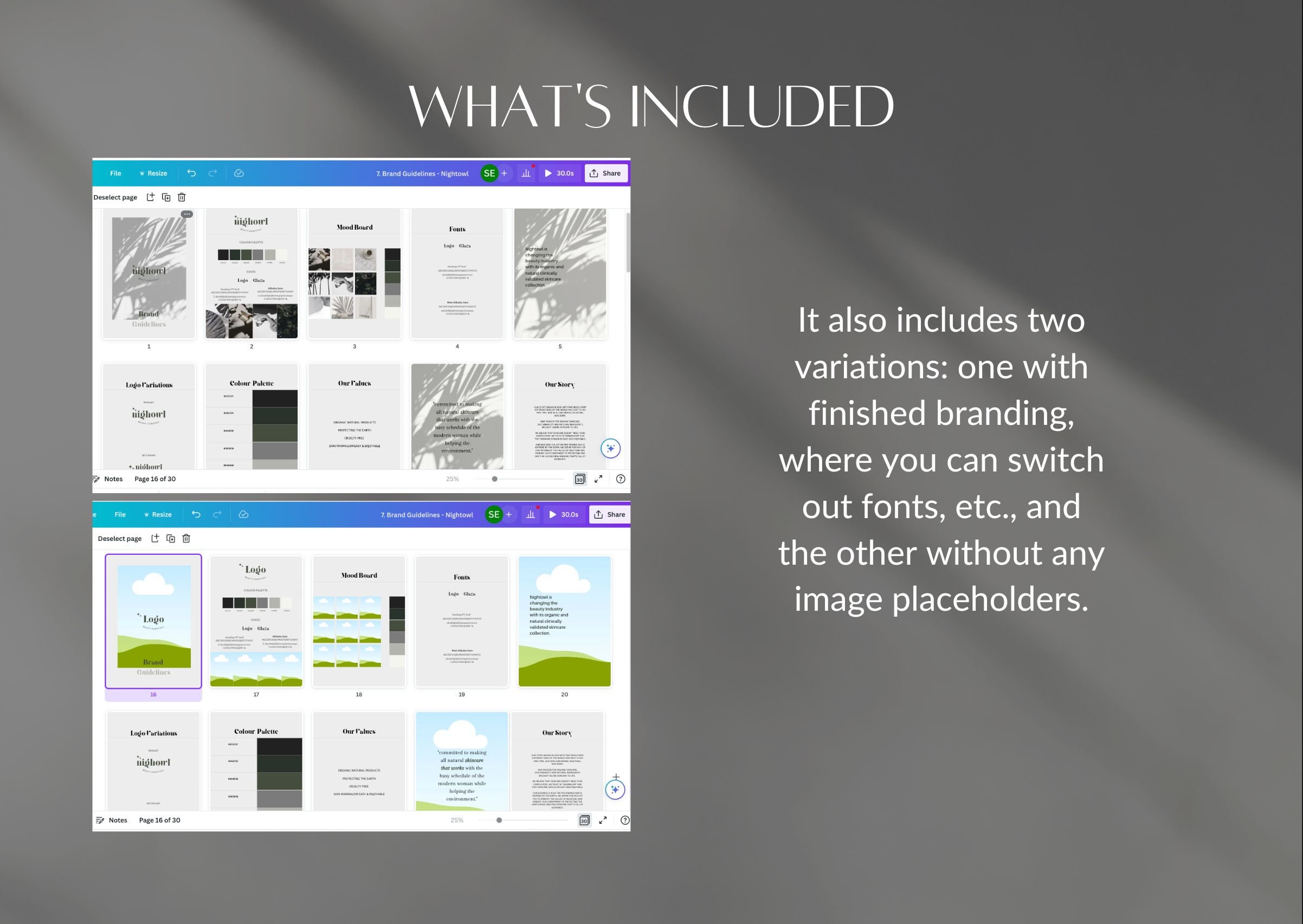 Brand Identity Guidelines Template: Pre-made Branding - Etsy