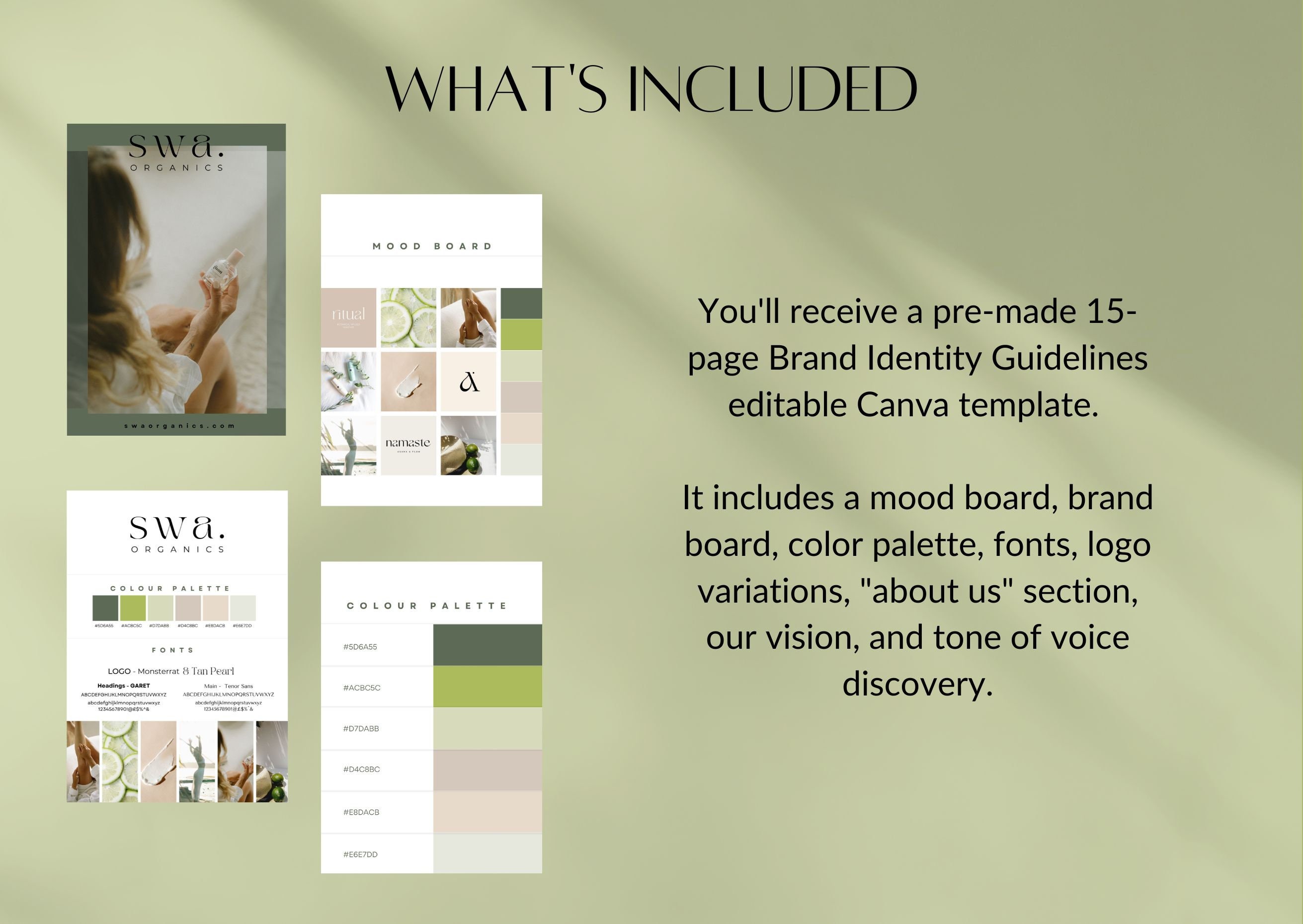Brand Identity Guidelines Template: Pre-made Branding - Etsy