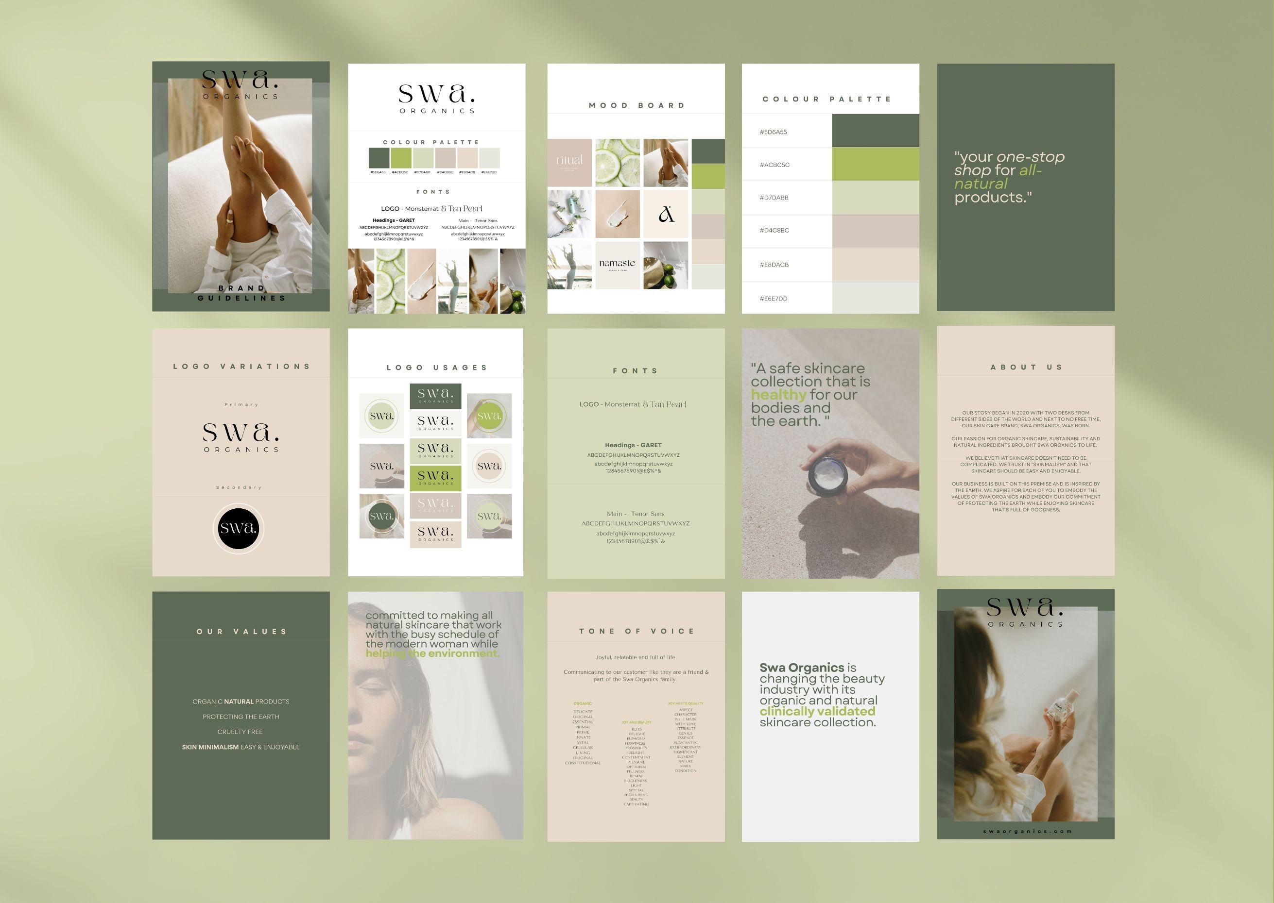 Brand Identity Guidelines Template: Pre-made Branding - Etsy