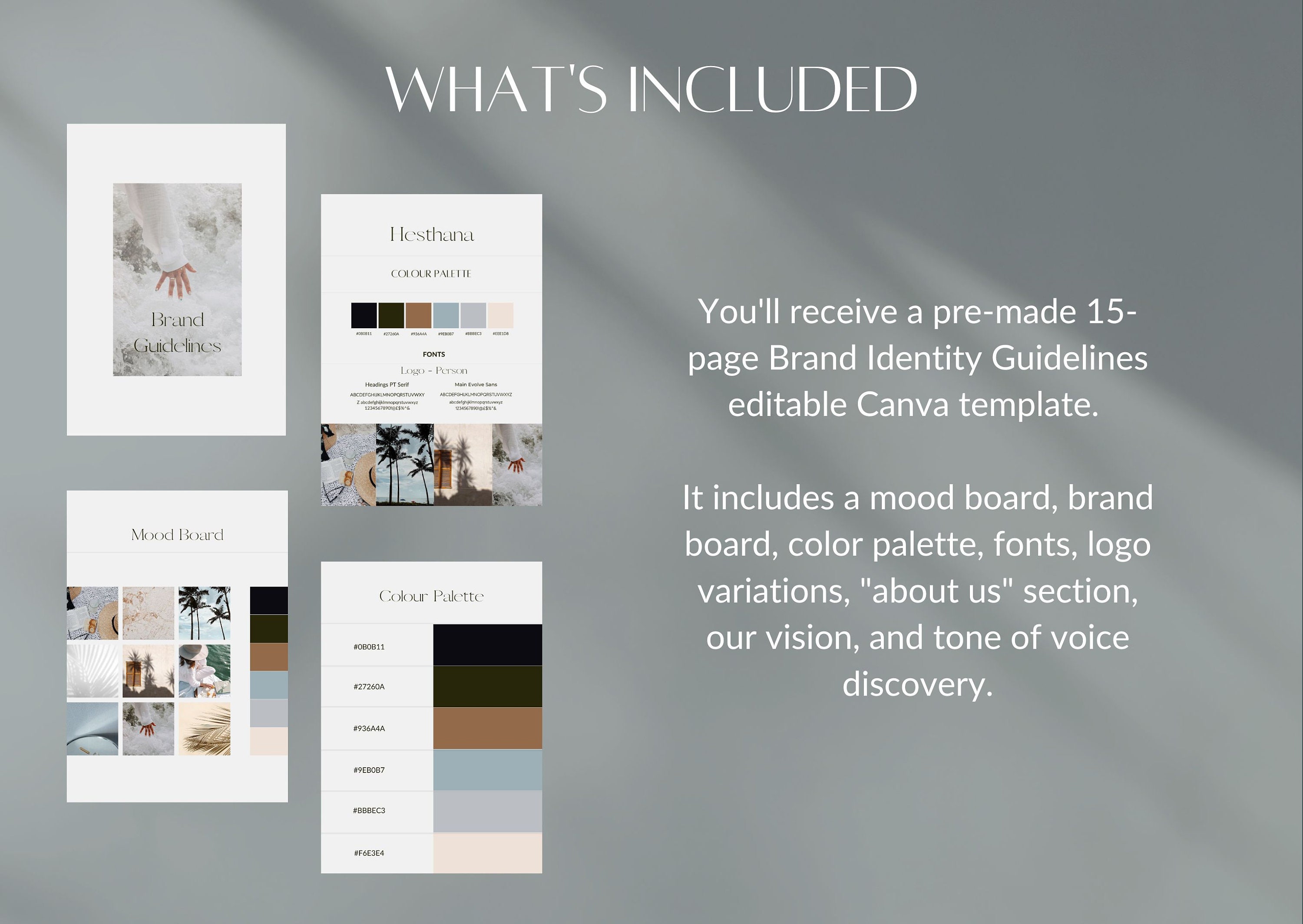 Brand Identity Guidelines Template: Pre-made Branding - Etsy