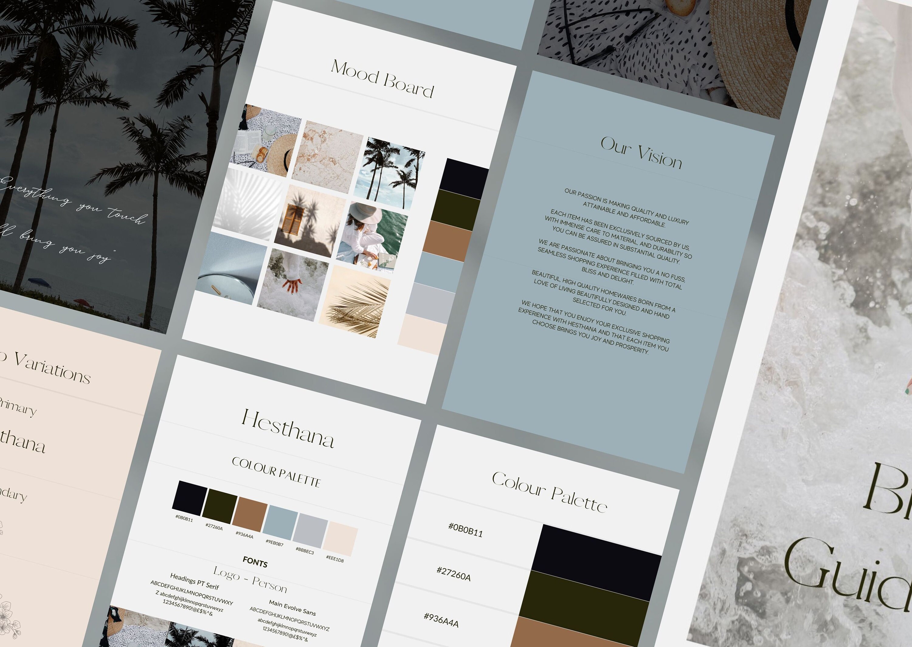 Brand Identity Guidelines Template: Pre-made Branding - Etsy