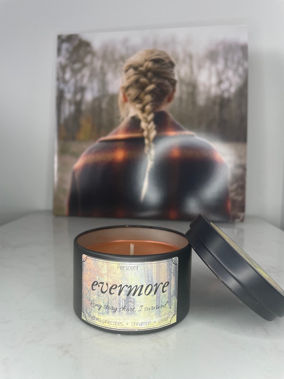 Evermore Era Candle, Taylor Swift - Etsy
