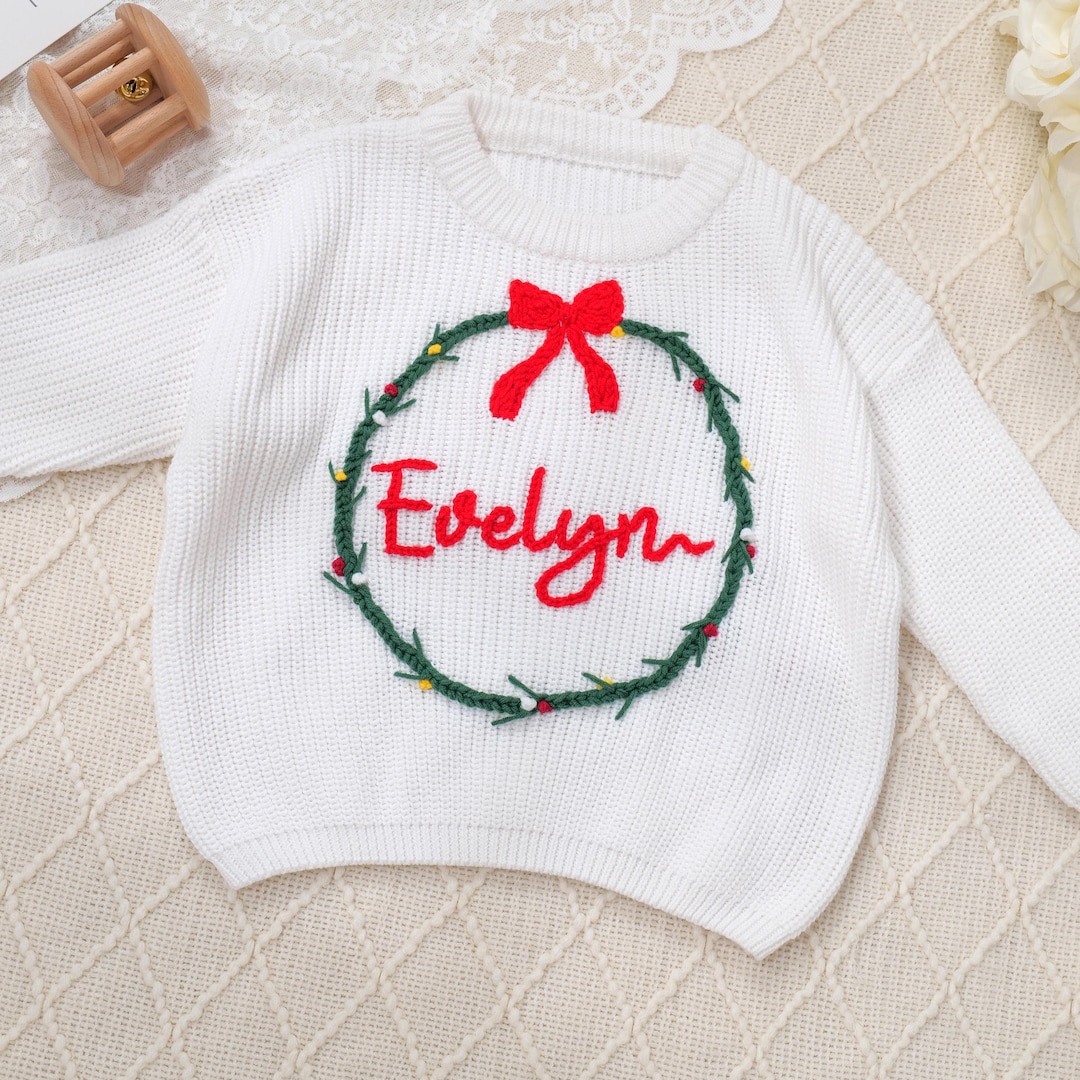 Personalized Christmas Sweater for Baby&toddler,baby and Toddler Custom ...