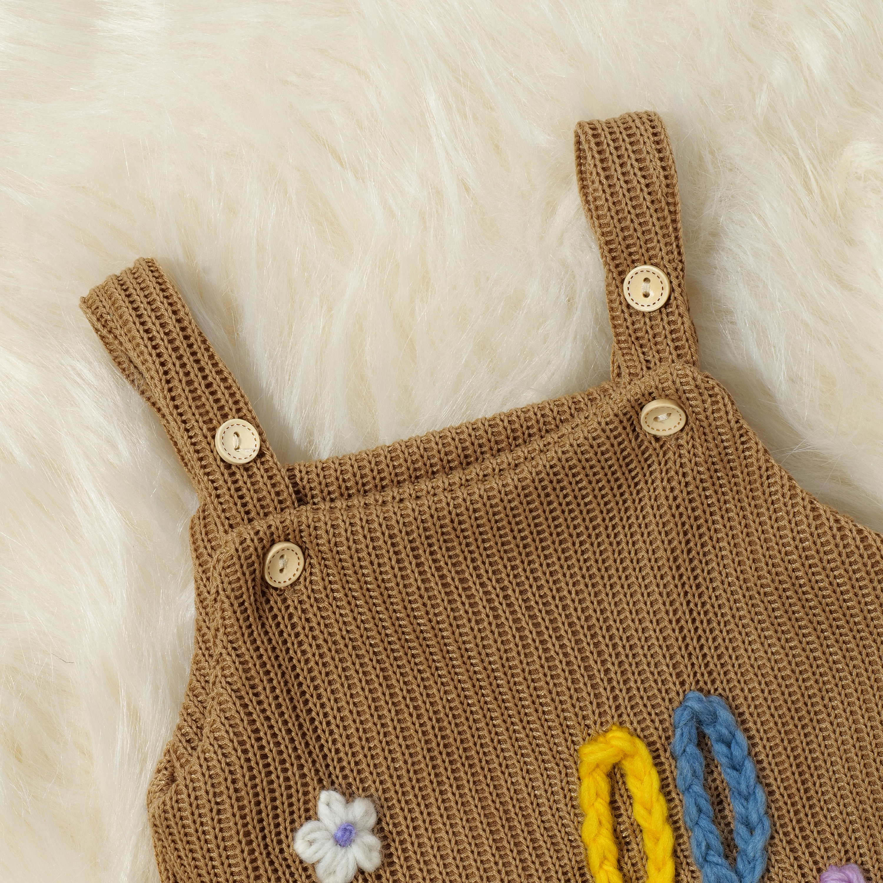 Lovely Hand Embroidered Romper Custom Baby Name Romper Baby Birthday ...