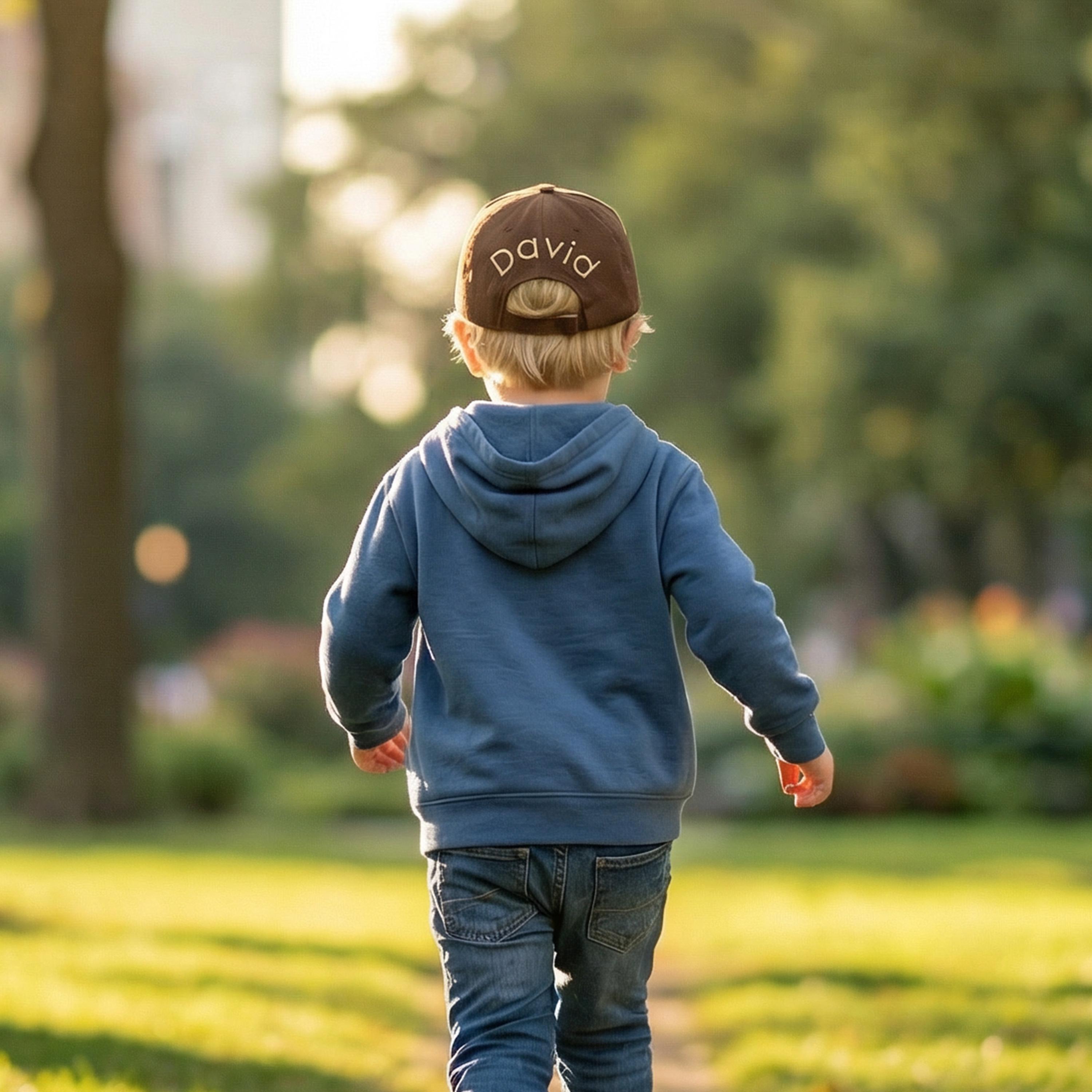 Personalized Kids Baseball Cap | Embroidered Script Name Youth Cotton ...