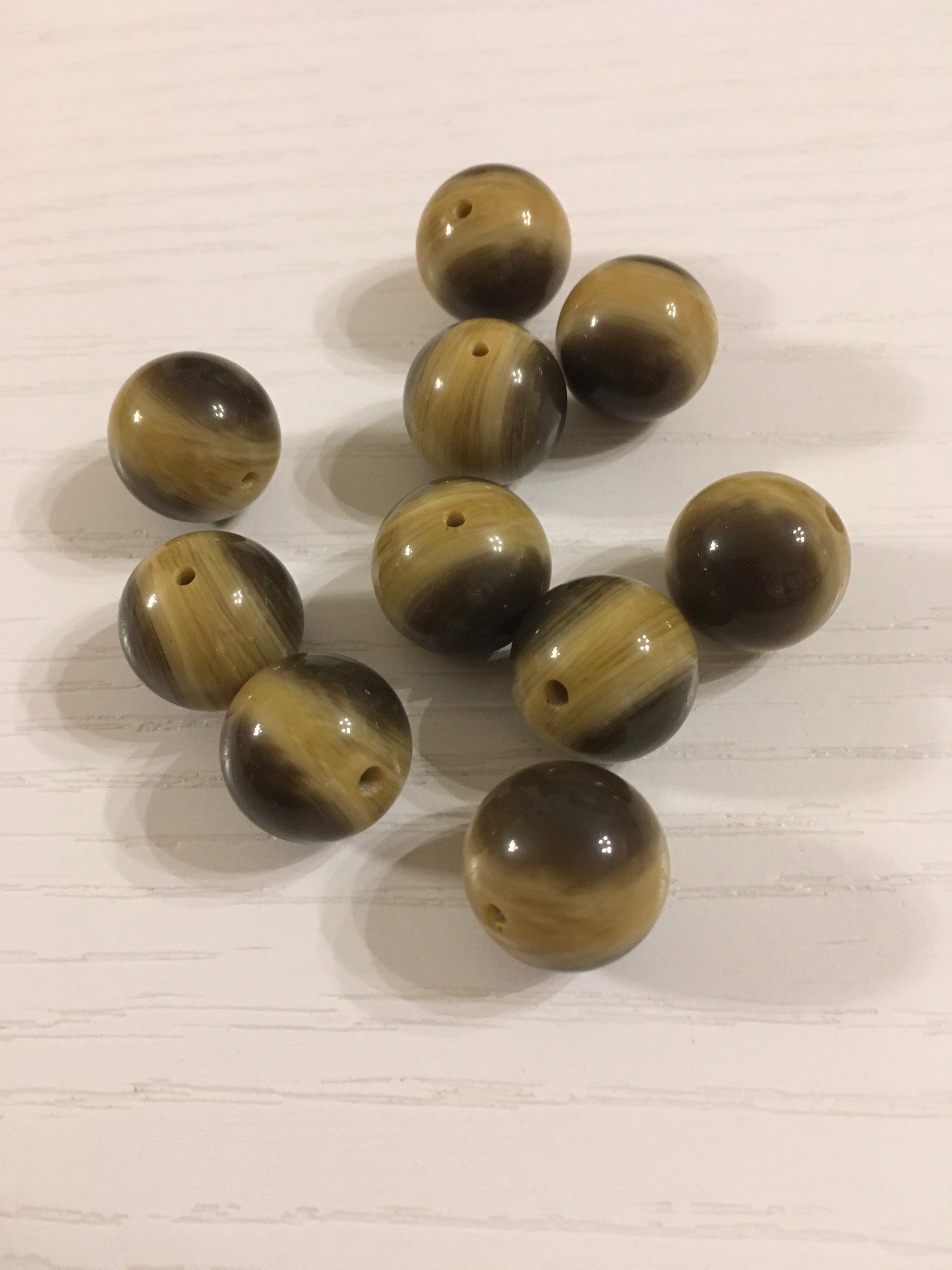 10 Vintage Galalith Early Plastic Beads - Etsy