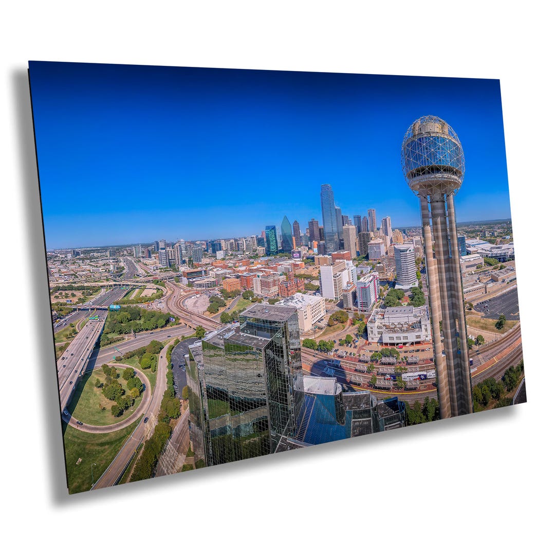 Dallas Skyline Photo | Aerial Dallas Skyline View | Dallas Photography ...