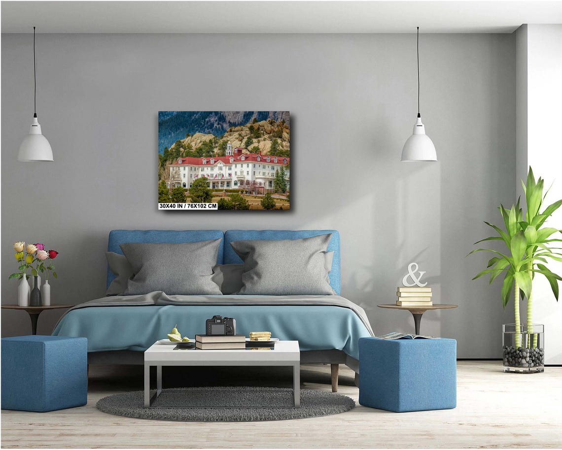 Stanley Hotel Art Print - Iconic Estes Park, Colorado Scene - Etsy