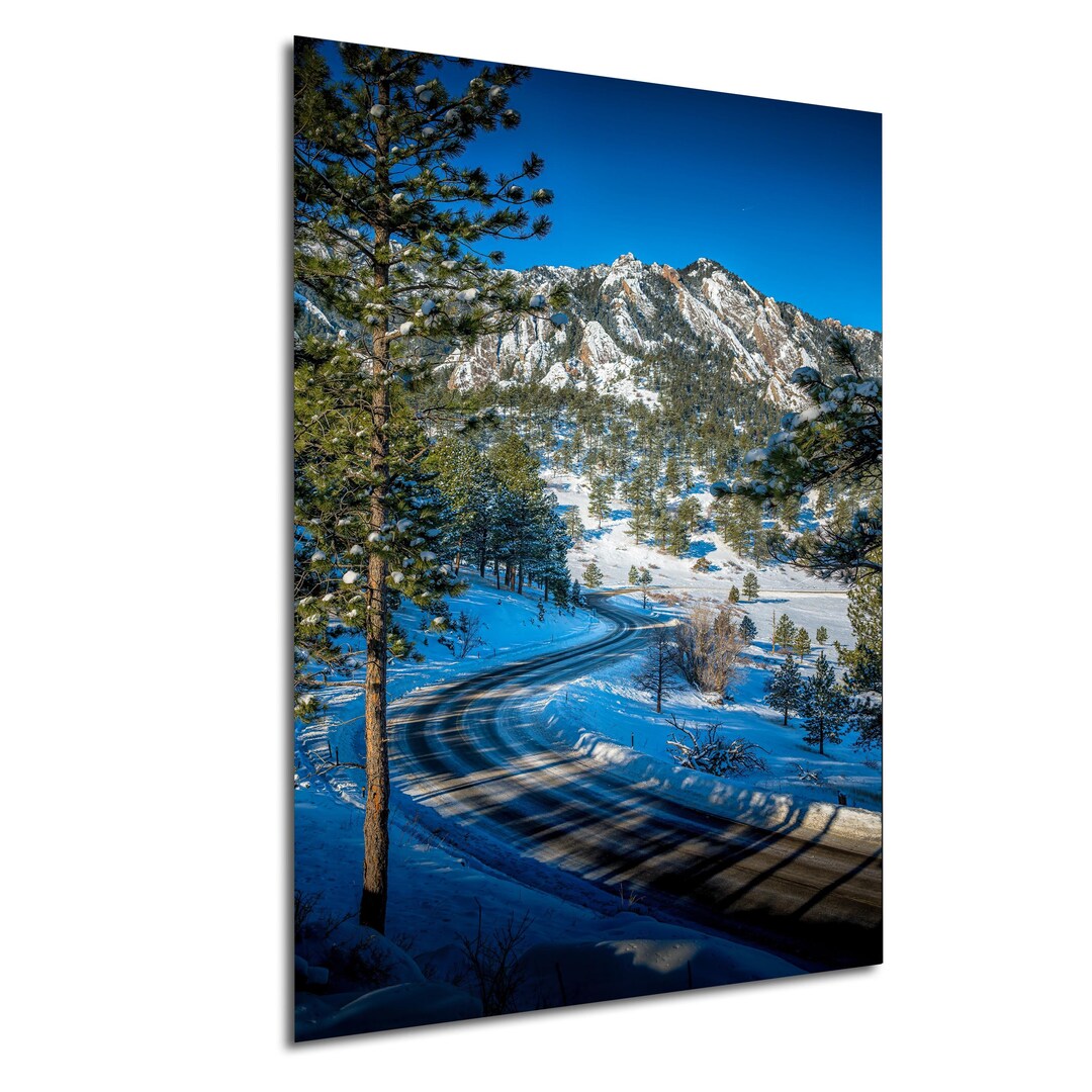 Boulder Flatirons Photo, Wall Art, Boulder, Colorado, Canvas Print ...
