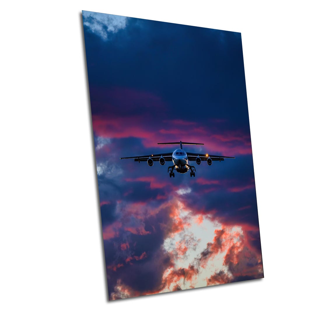 Fire Air Tanker Print: Sunset Aviation Wall Art - Etsy