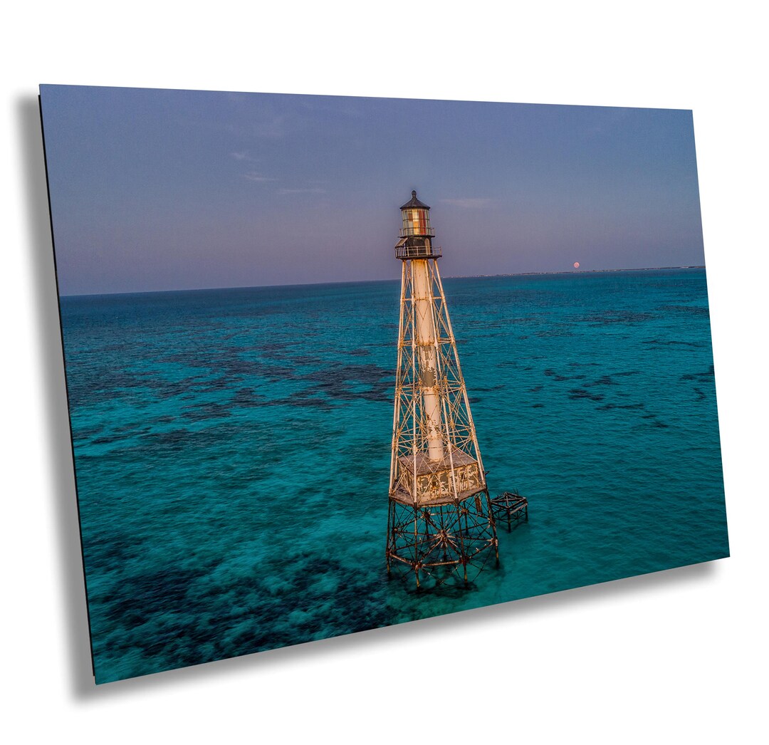 Alligator Reef Lighthouse - Print/canvas/acrylic/metal - Etsy