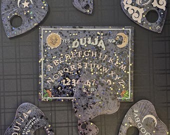 Vintage 1972 Ouija Board William Fuld Salem Mass Parker Brothers No 600 ...