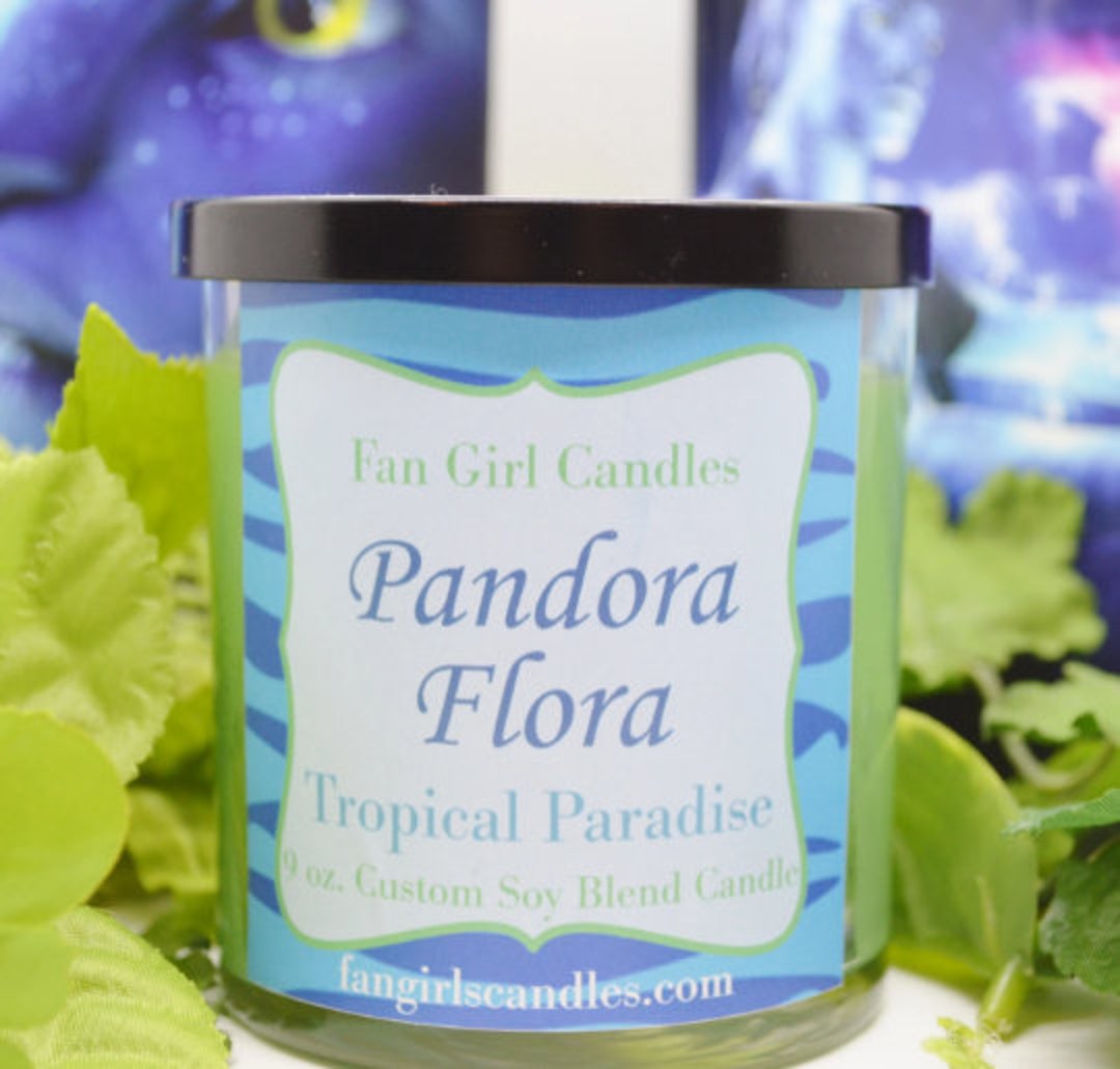 Pandora Flora Candle/avatar Inspired Unique Candles/ Sci-fi - Etsy