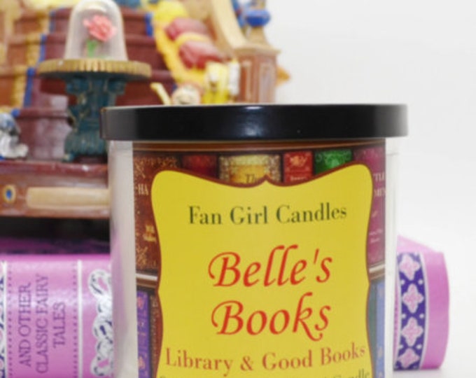 Disney's Beauty and the Beast Inspired Candle/belle - Etsy