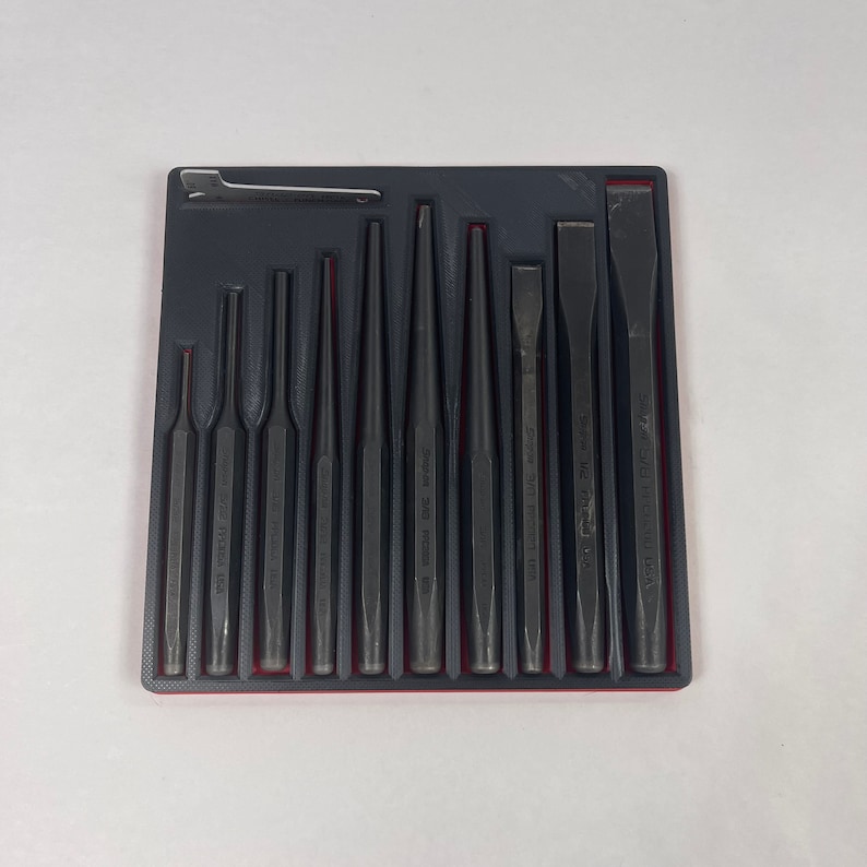 Snap on Punch & Chisel Set Tray - Etsy