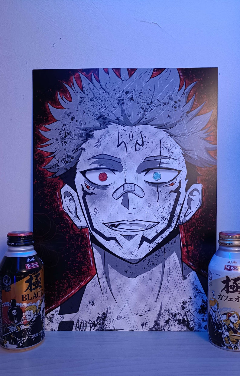 Poster Sukuna Jujutsu Kaisen - Etsy