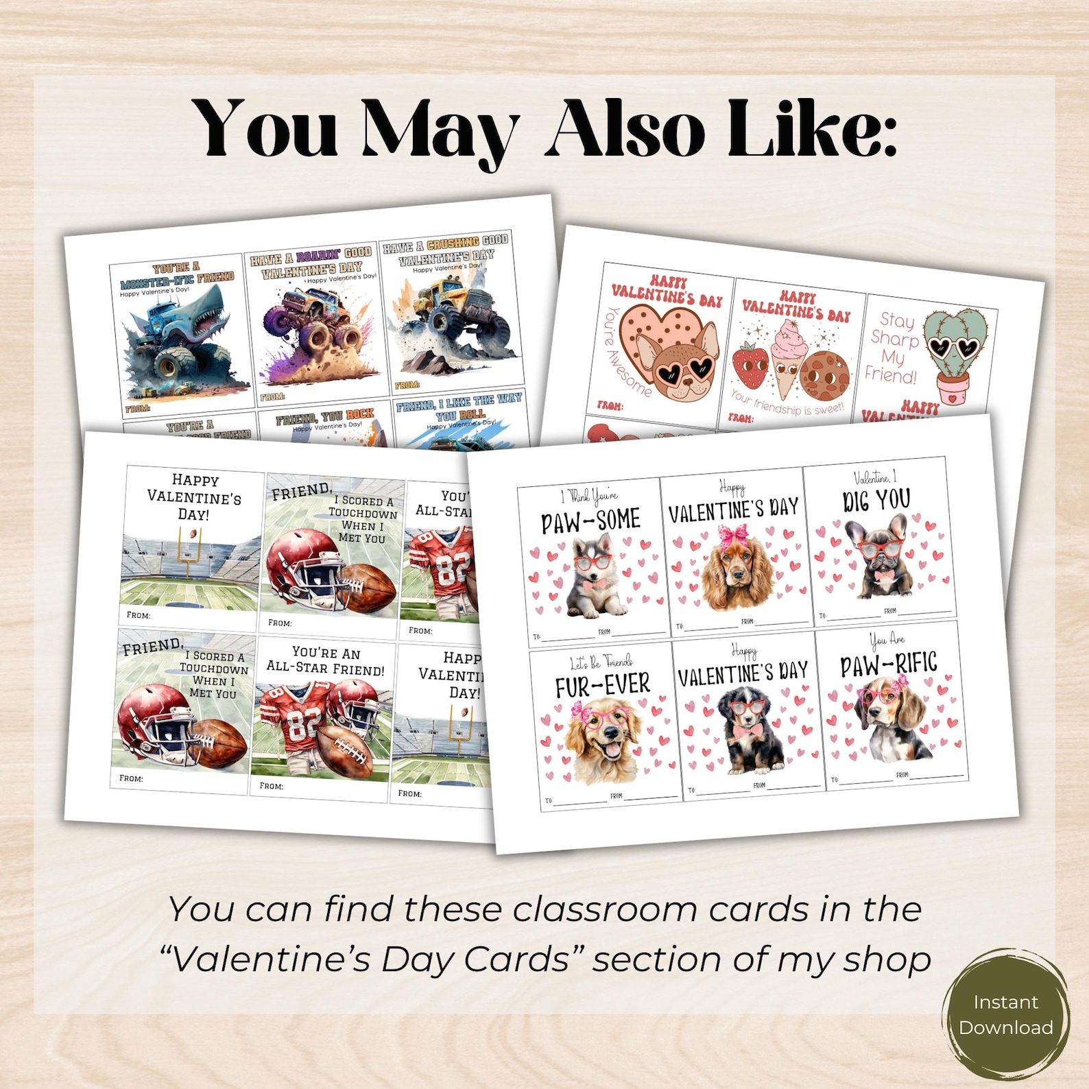 Printable Army Valentine Cards: Camo Military Classroom Valentines ...
