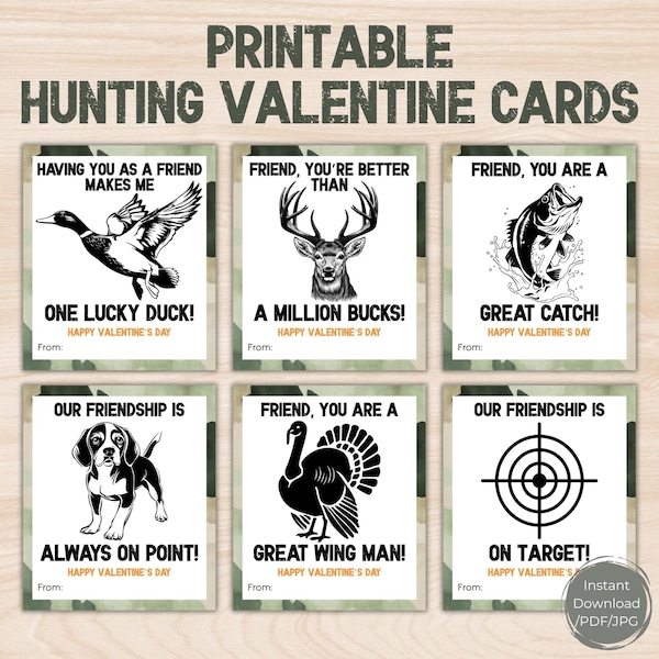 Hunting Card - Etsy