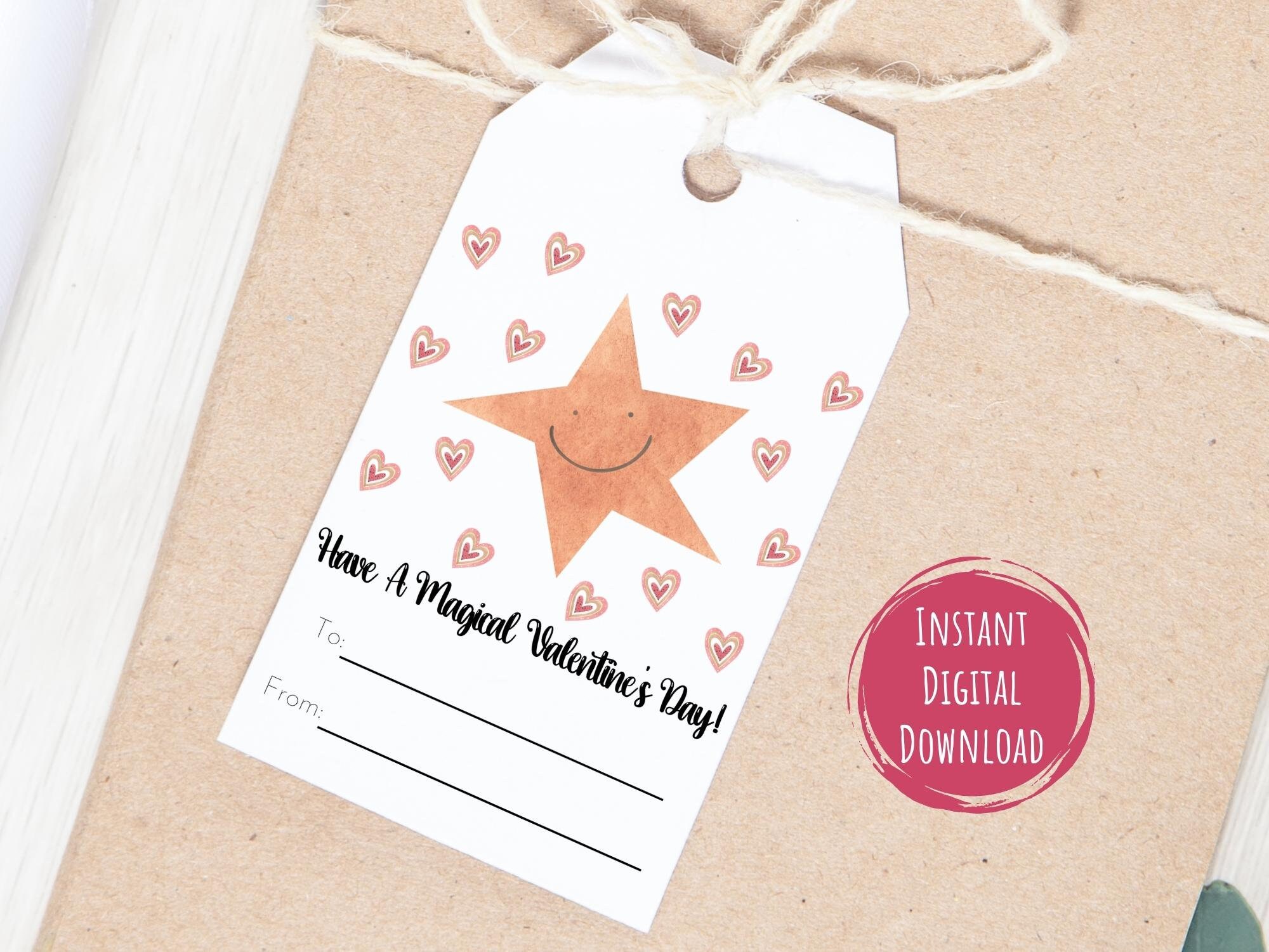 Printable Kids Valentine's Day Cards,boho Rainbow,girls Valentine Cards ...