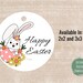 Printable Easter Gift Tag,classroom Easter Favor Tags,happy Easter Tag ...