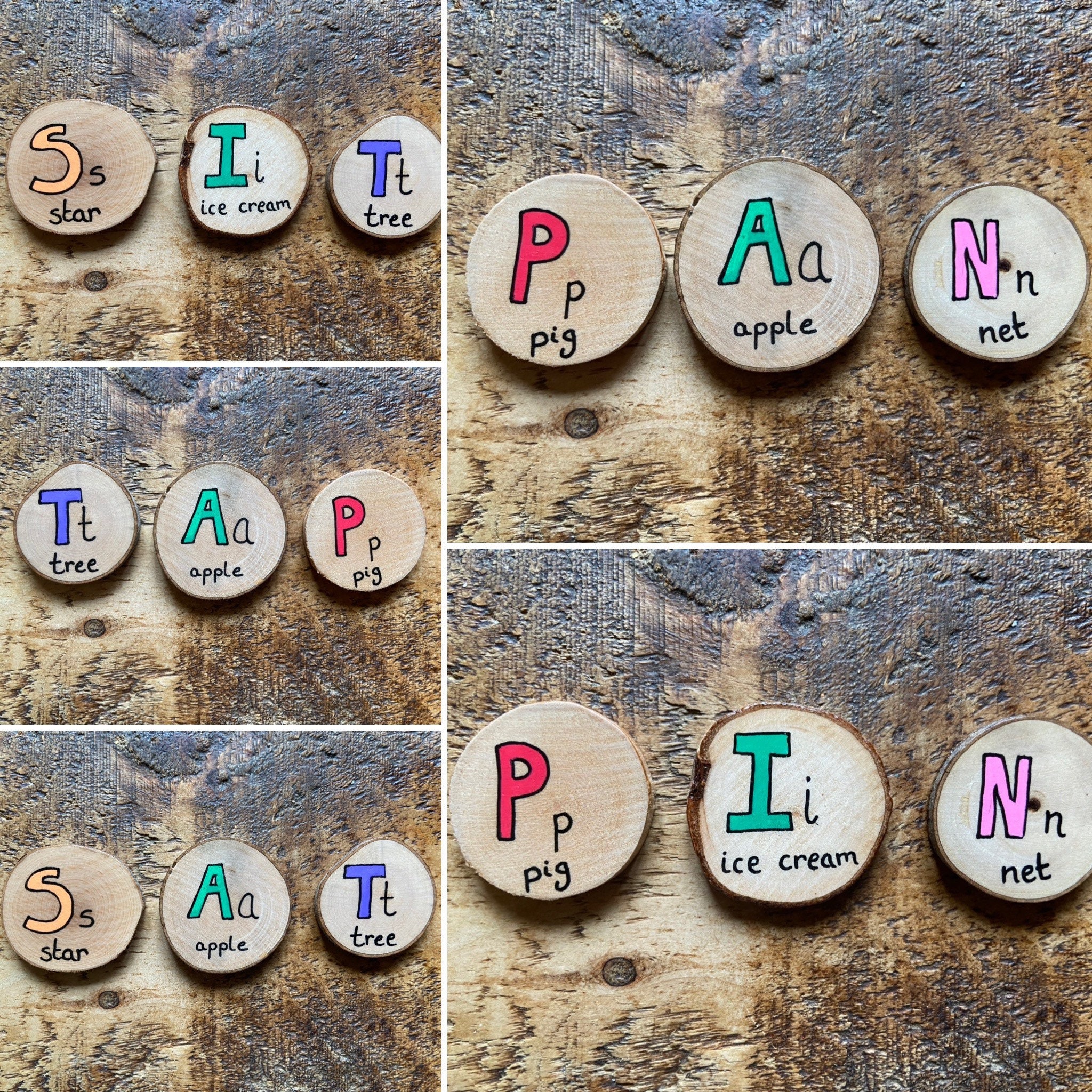 SATPIN Letters - Etsy