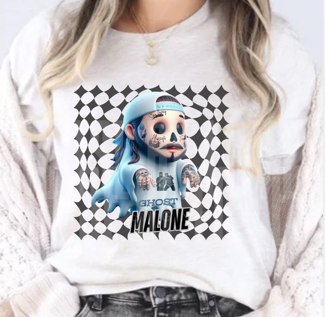 Ghost Malone PNG, Ghost Malone SVG, Funny Ghost Png, Sublimation ...