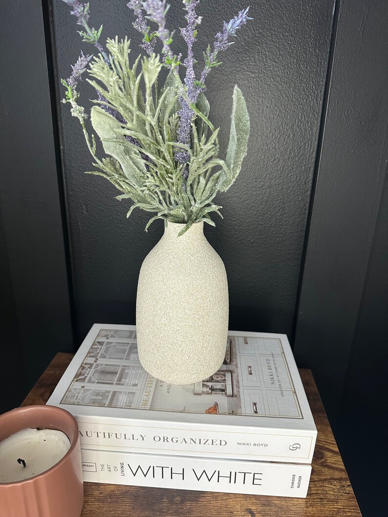 Luna Bud Vase: Stone Inspired - Minimalist, Organic, Natural Decor - Etsy