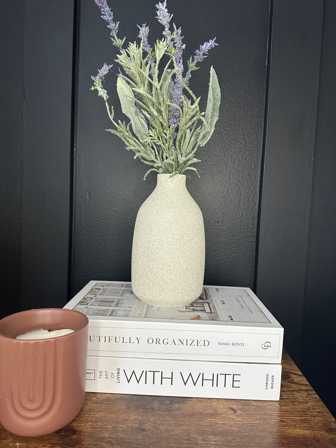 Luna Bud Vase: Stone Inspired - Minimalist, Organic, Natural Decor - Etsy