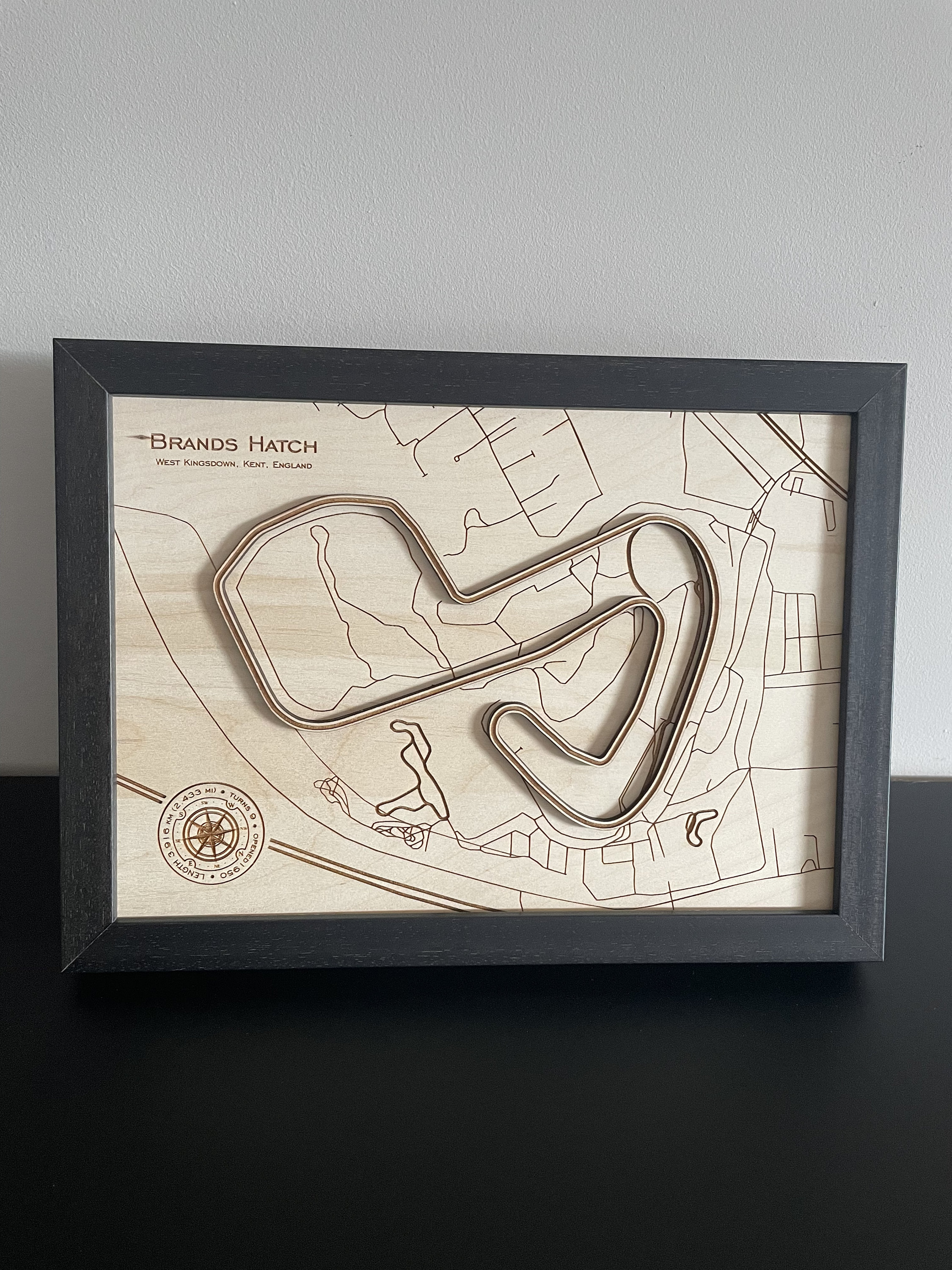 Brands Hatch Wall Hanging, Brands Hatch Wall Decor, Brands Hatch Wall ...