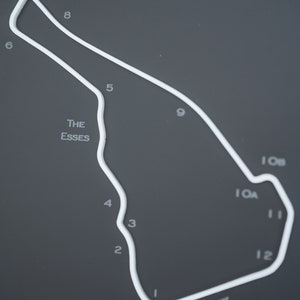 Road Atlanta Circuit - Full Metal Wall Art - Metal Frame - F1 Gifts ...