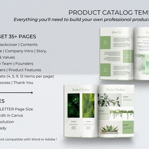 35+ Editable Product Catalog & Line Sheet Templates | Product Pricing ...