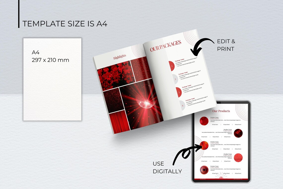 35 Editable Product Catalog & Line Sheet Templates Product Pricing ...