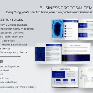 Project Proposal Template Bundle, 70+ Pages Professional Proposal ...