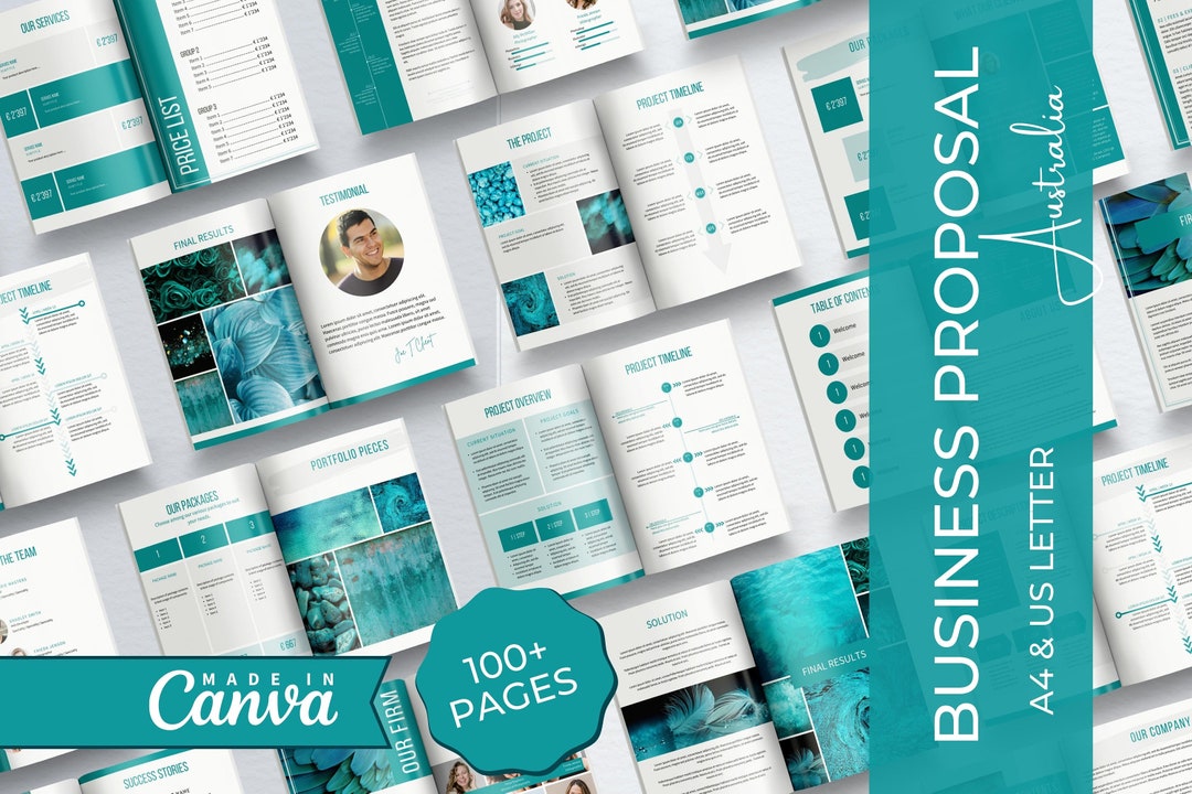 Business Proposal Template Bundle, 90+ Professional Proposal Template ...