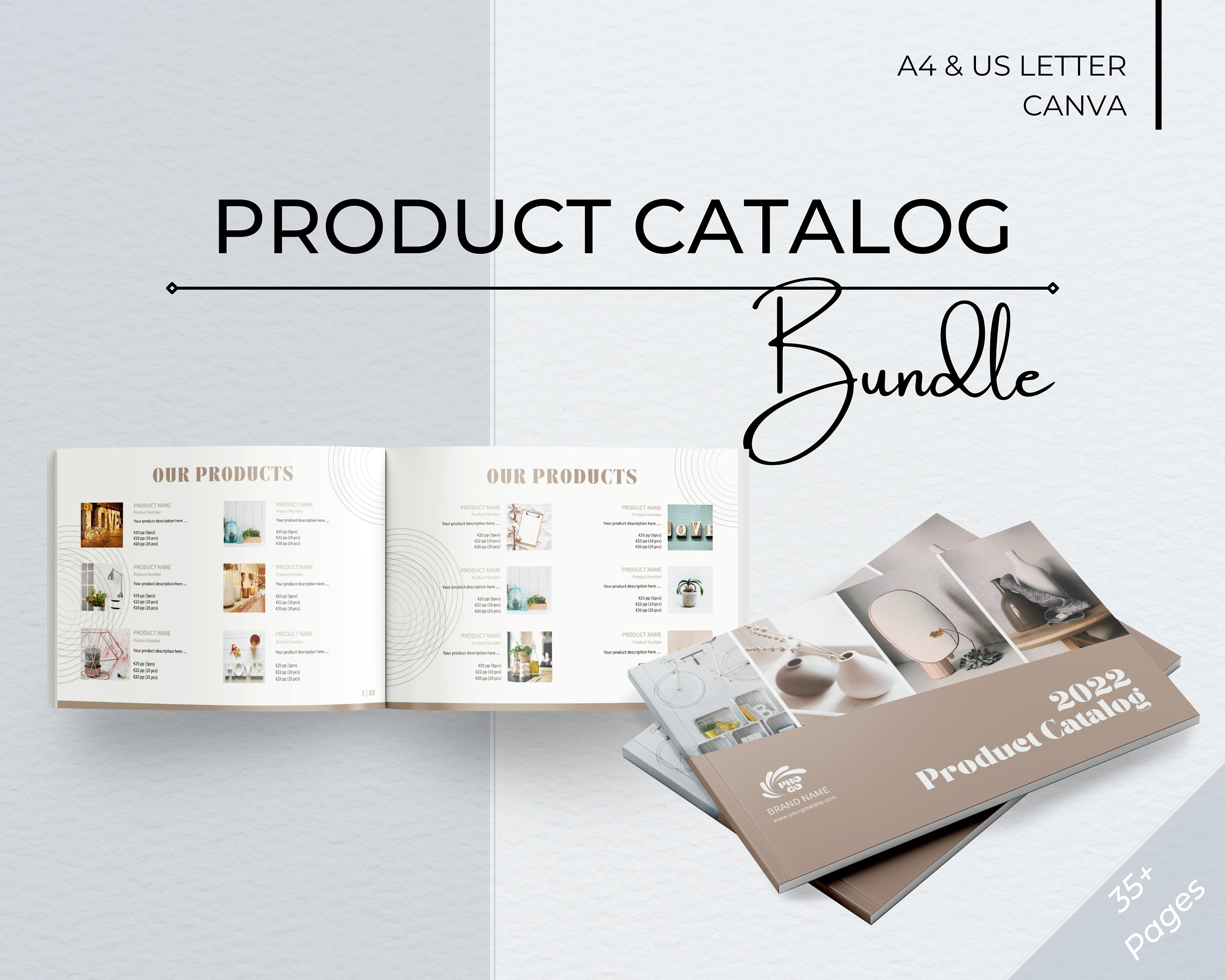 35+ Editable Product Catalog & Line Sheet Templates | Product Pricing ...